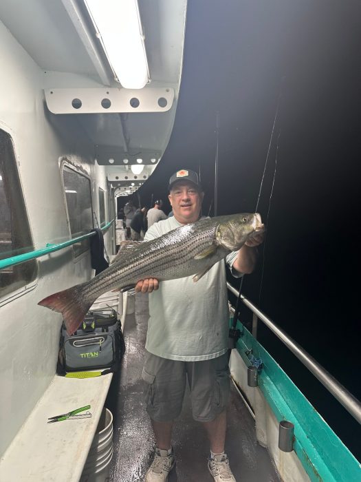Sat July 1- Full Moon Striped Bass | Viking Fleet Fishing Report