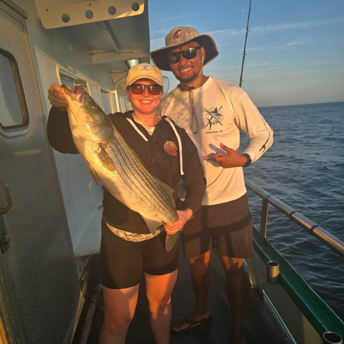 Thur June 20 – Full Moon Striped Bass | Viking Fleet Fishing Report