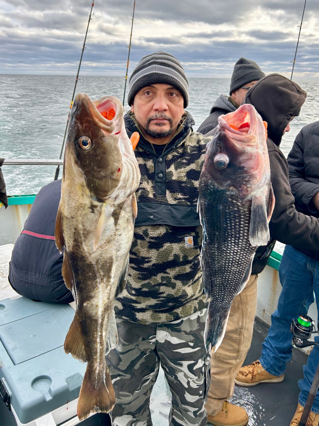 Sun Dec 15 – Coxes Ledge Cod & Sea Bass | Viking Fleet Fishing Report