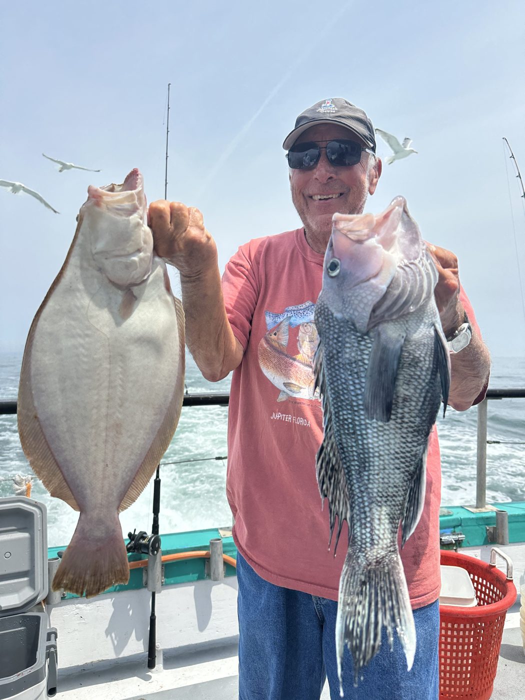 Sat July 5 – Full Day Jumbo Fluke & Knothead Sea Bass | Viking Fleet ...