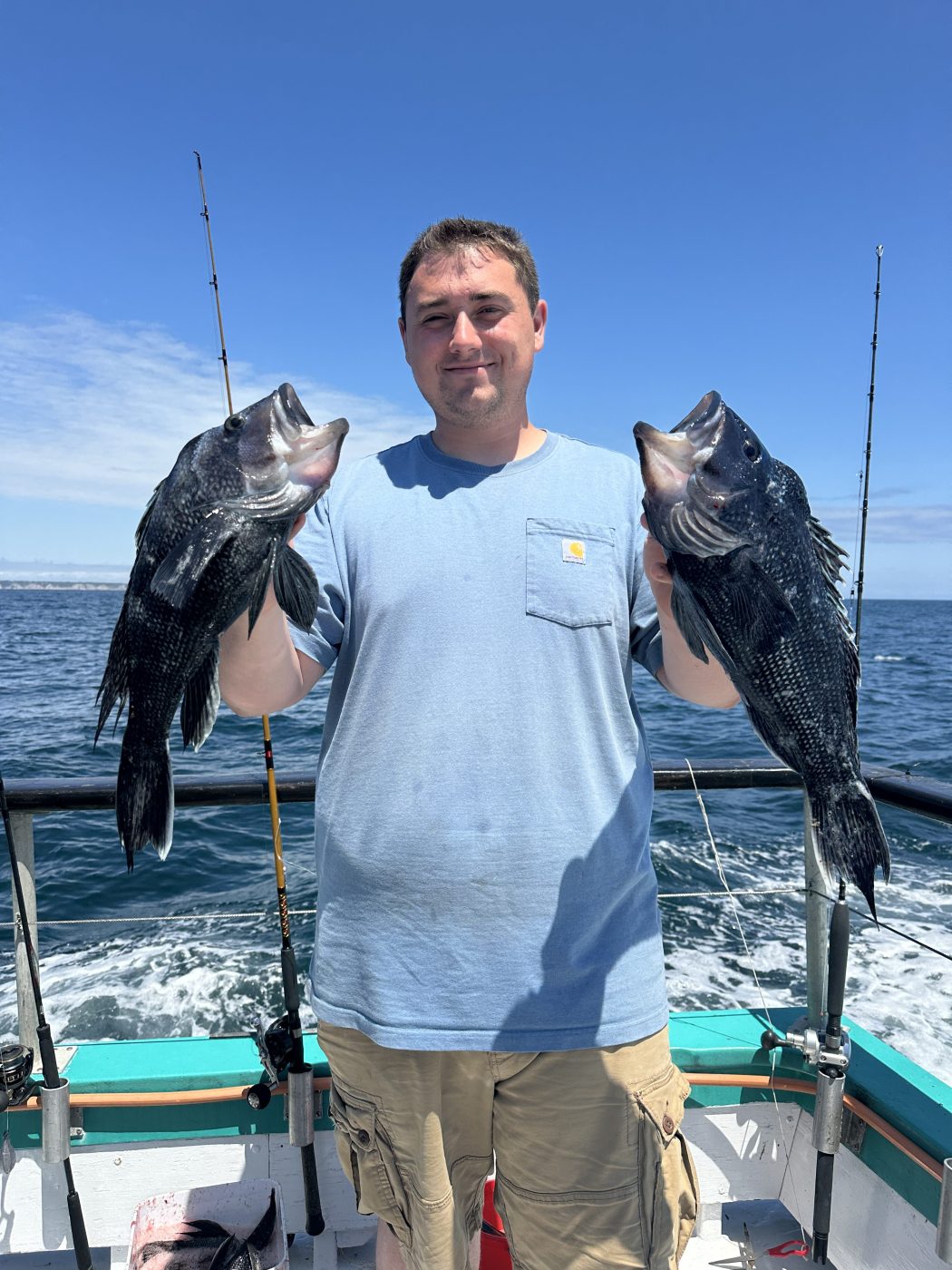 Sun July 13 – Full Day Block Island Jumbo Fluke & Knothead Sea Bass ...